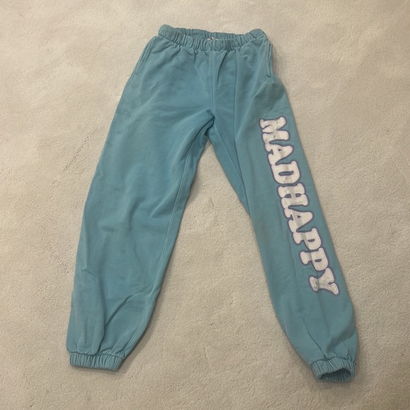 Madhappy | Pants & Jumpsuits | Rare Blue Madhappy Sweatpants | Poshmark
